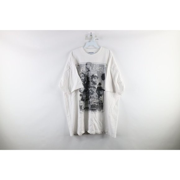Vintage | Shirts | Vintage Streetwear 3xl Hip Hop Rap Nwa 2 Pac West ...